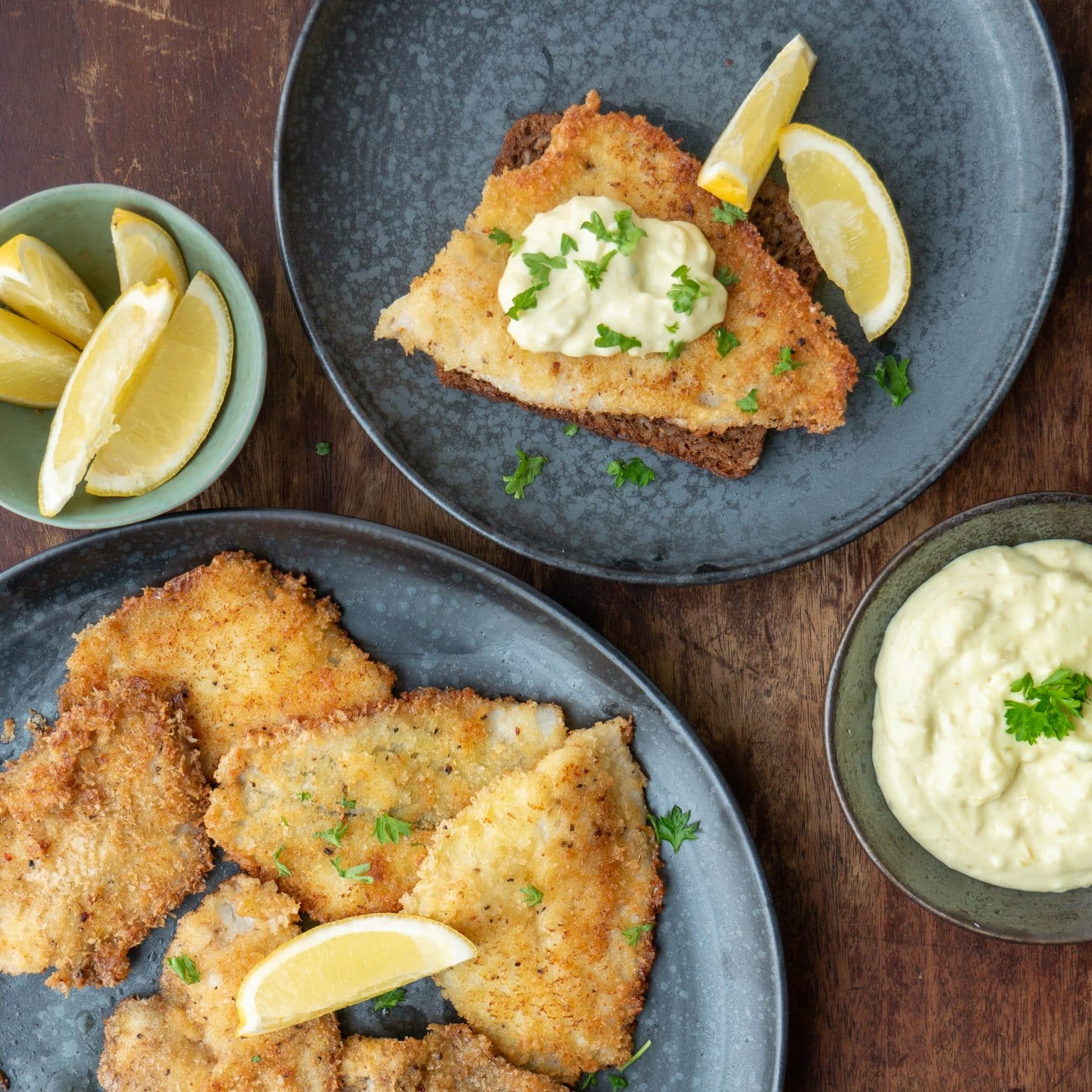 Fiskefilet - Paneret fiskefilet på pande - Mummum.dk