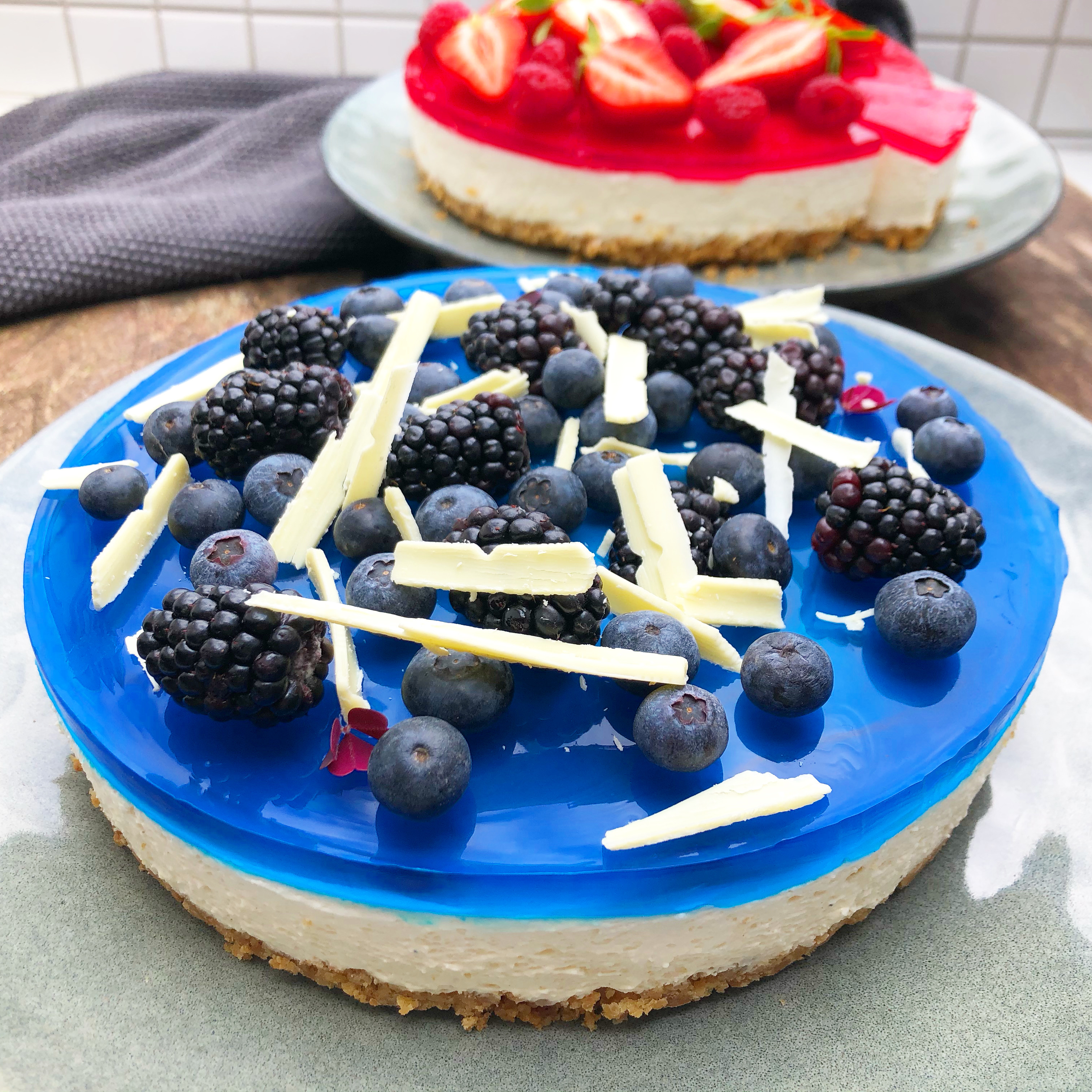 Studenter cheesecakes - Inspiration til studenterkager - Mummum.dk