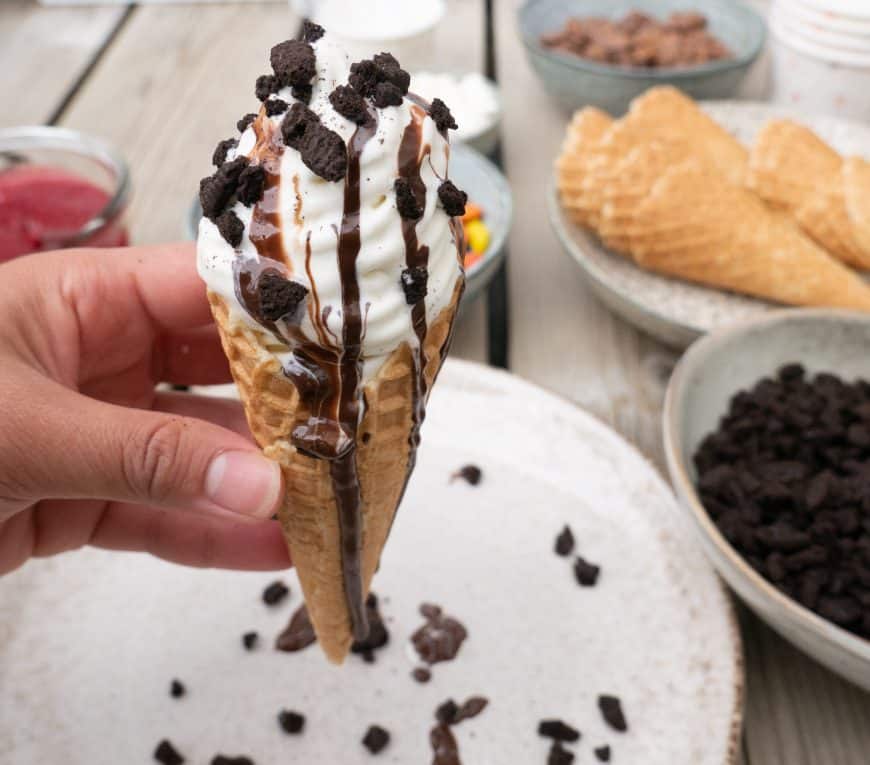 Hjemmelavet softice - Ud af 2 ingredienser - Mummum.dk