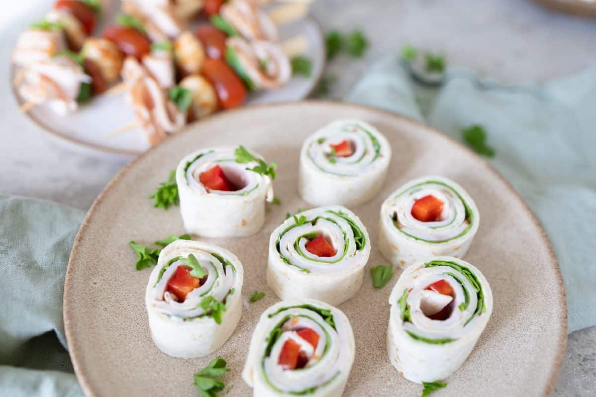 Kyllingeruller - Opskrift på tortillaruller med kylling - Mummum.dk