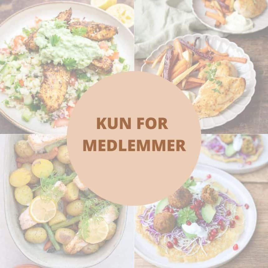 Madplan uge 42 - Nem og billig madplan til 2 personer - Mummum.dk