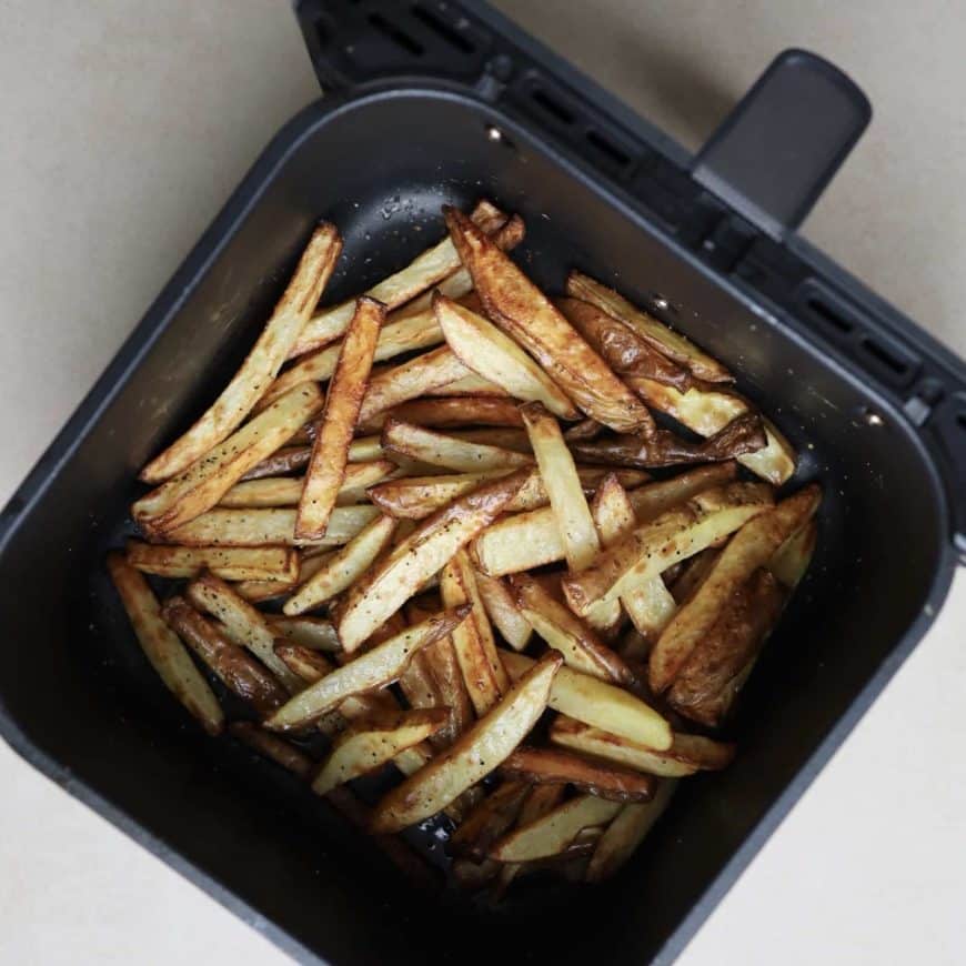 Pommes frites i airfryer - Hjemmelavede pomfritter i airfryer - Mummum.dk