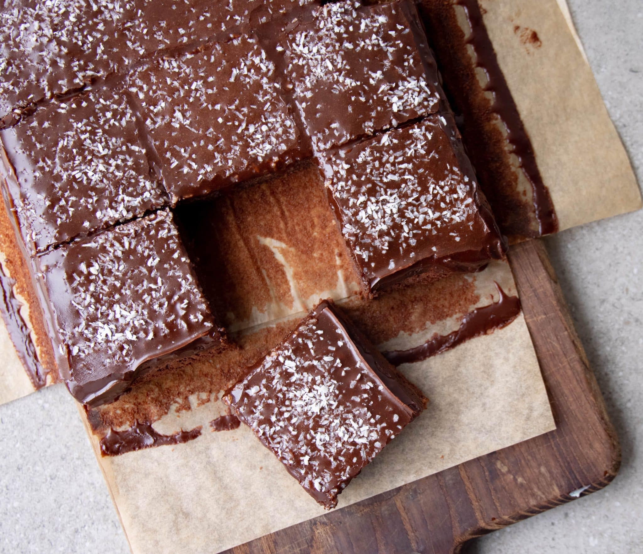 Chokoladekage med kaffeglasur - Nem Chokoladekage Opskrift - Mummum.dk
